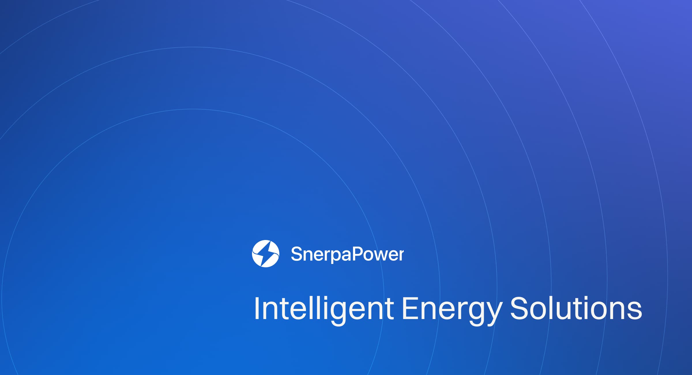 SnerpaPower - Make every MW count with intelligent energy solutions
