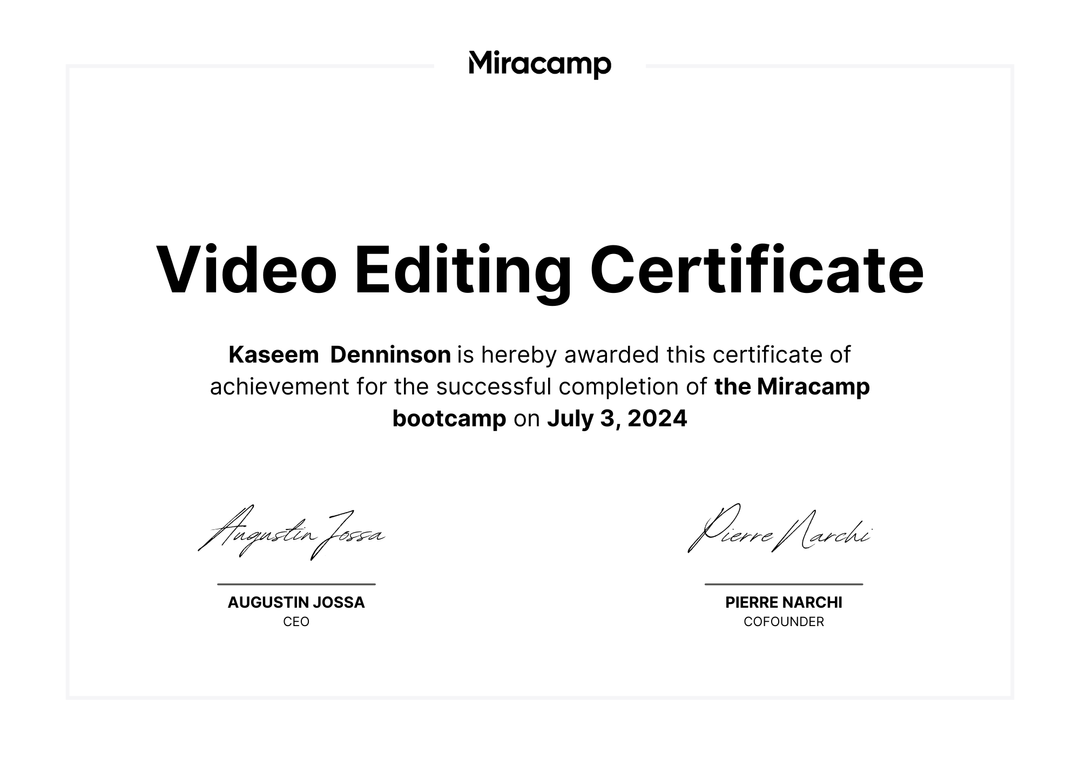Video Editing Course | Online Classes