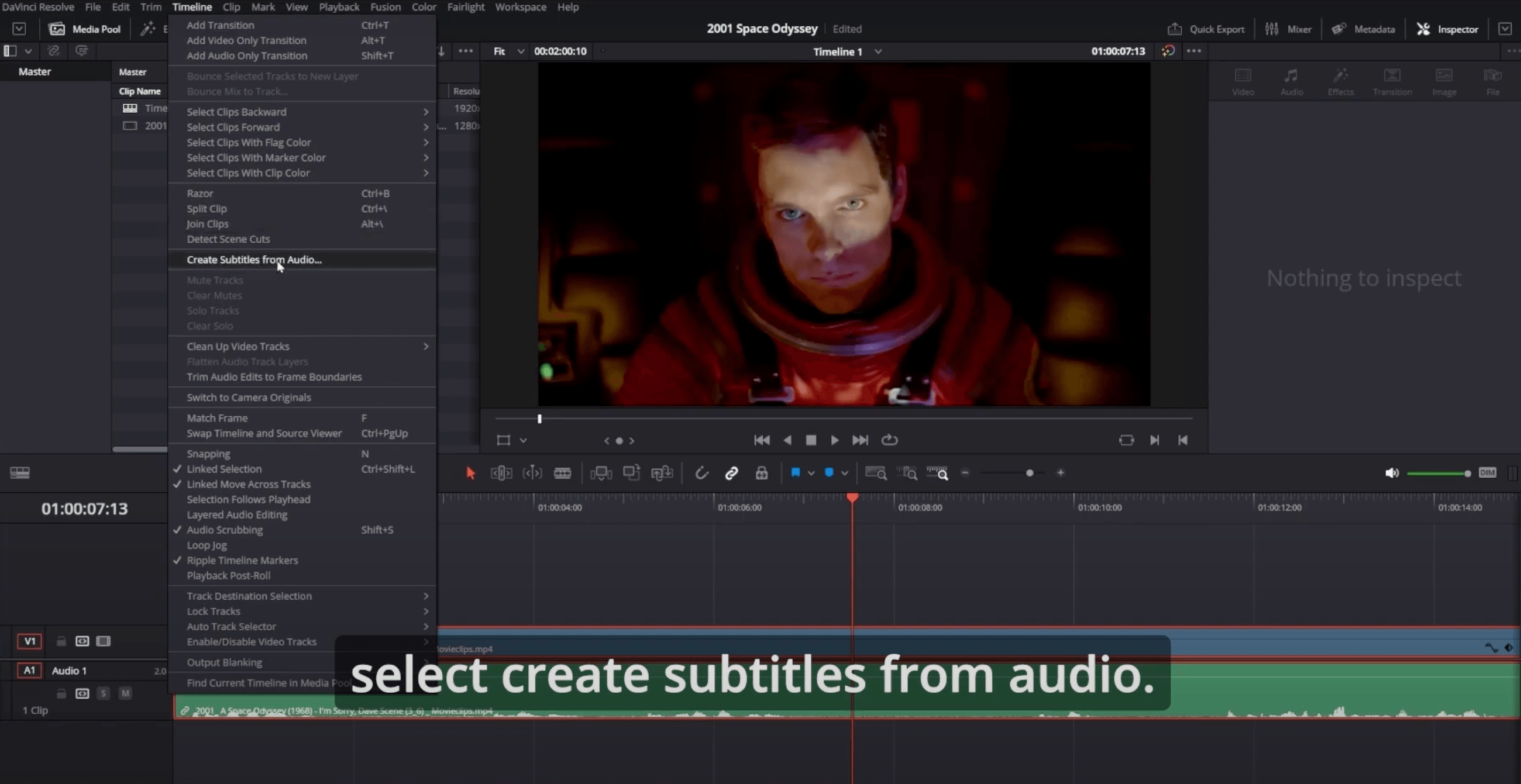 How to Flip Video in DaVinci Resolve
