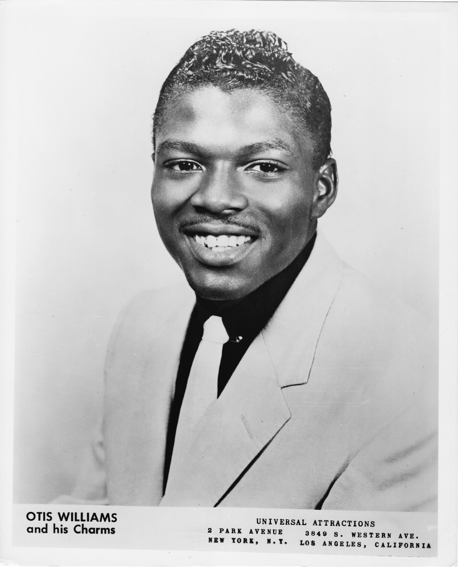 OTIS WILLIAMS AND THE CHARMS | Cincinnati Black Music Walk of Fame