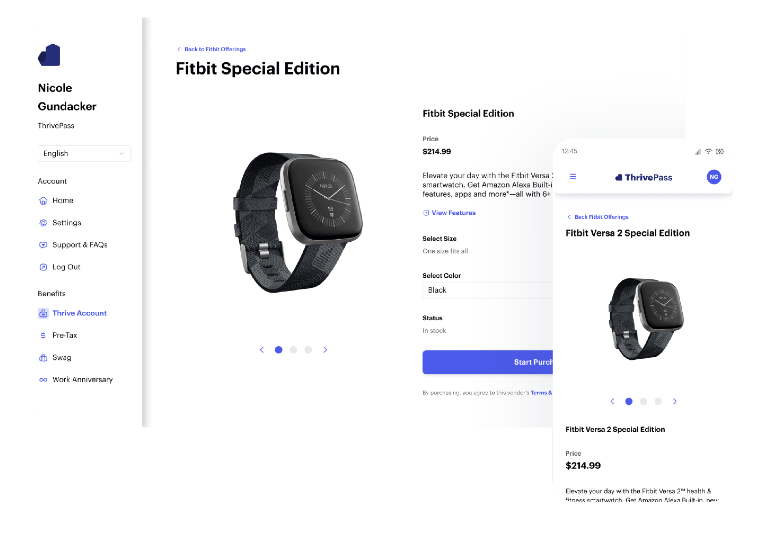 The Thrive Account, our Lifestyle Spending Account