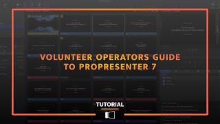 ProPresenter Tutorials