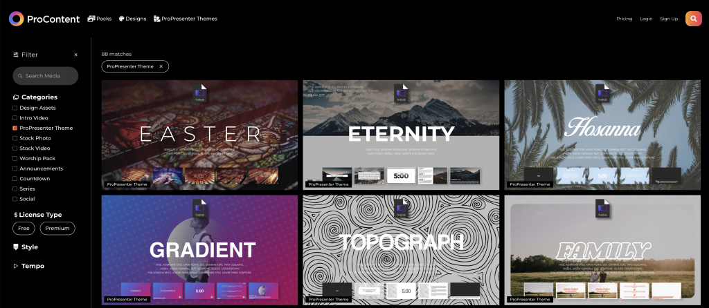 ProContent: The best resource for church motion graphics | Renewed Vision Blog
