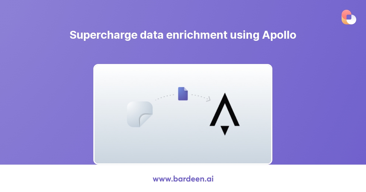 Supercharge data enrichment using Apollo