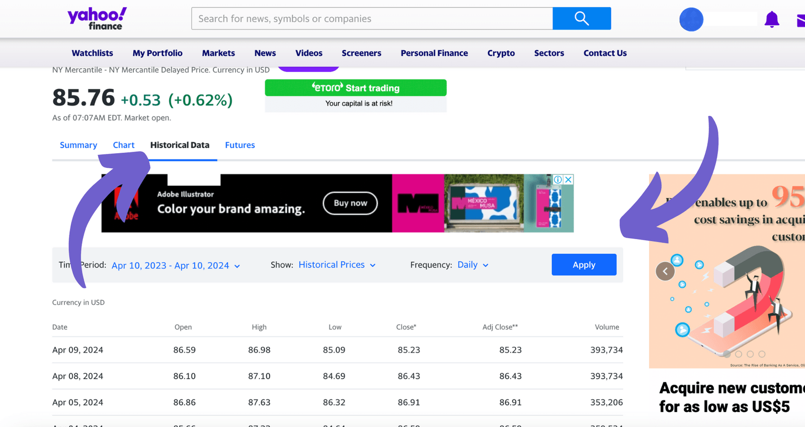 Import Yahoo Finance Data to Google Sheets: A Guide