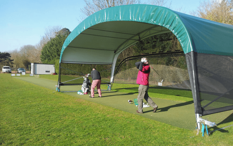 Teachers Edition Driving Range Canopy - DryRainge