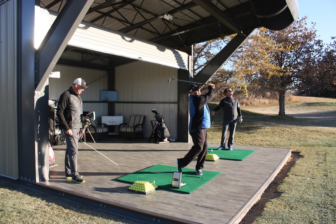 All-Season Driving Range Shelter - DryRainge