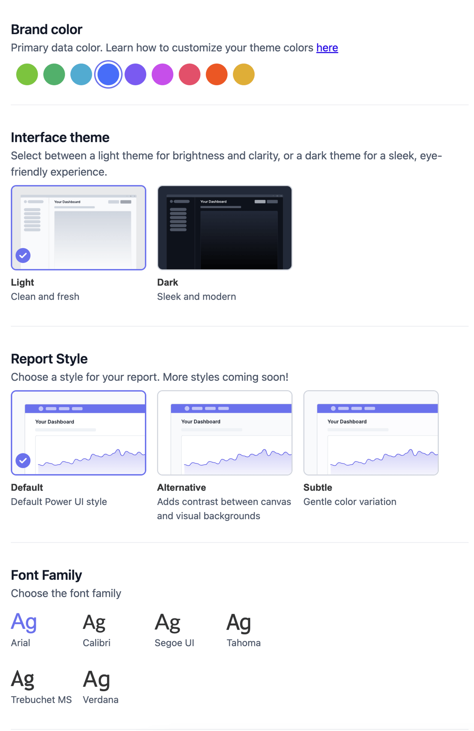 Power UI - Power BI Design system and UI kit