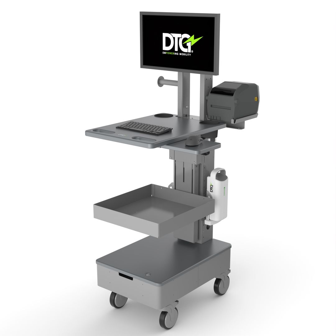 Battery Powered Mobile Workstation Carts for Warehouses & 3PLs | DTG