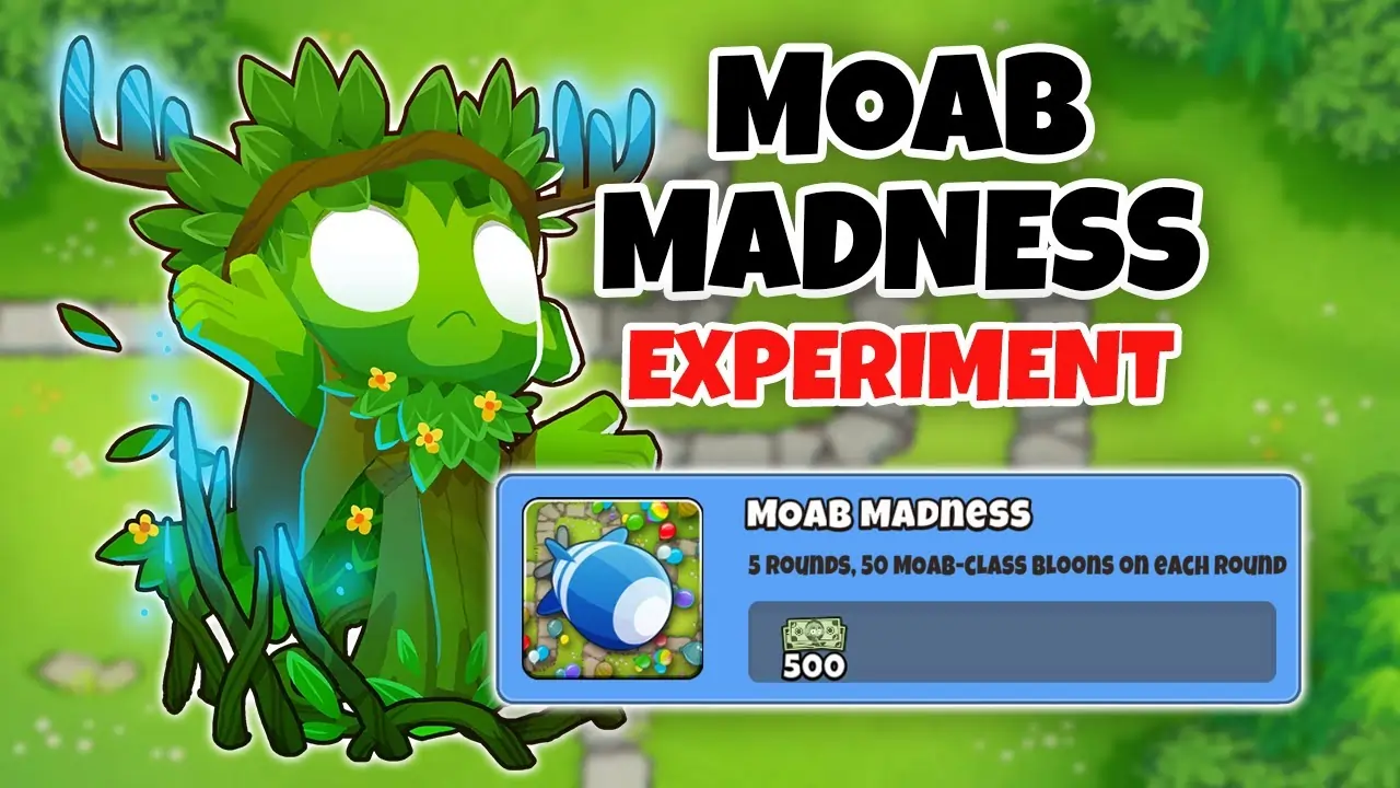 MOAB Madness Experiment Guide | No Monkey Knowledge In Bloons TD 6