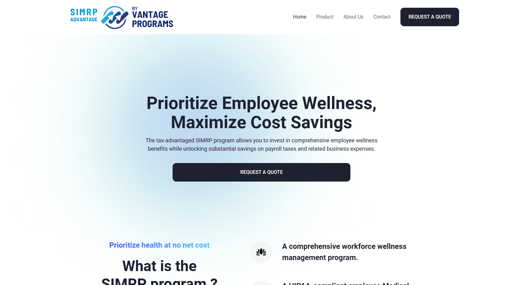 SIMRP Advantage by Vantage Programs