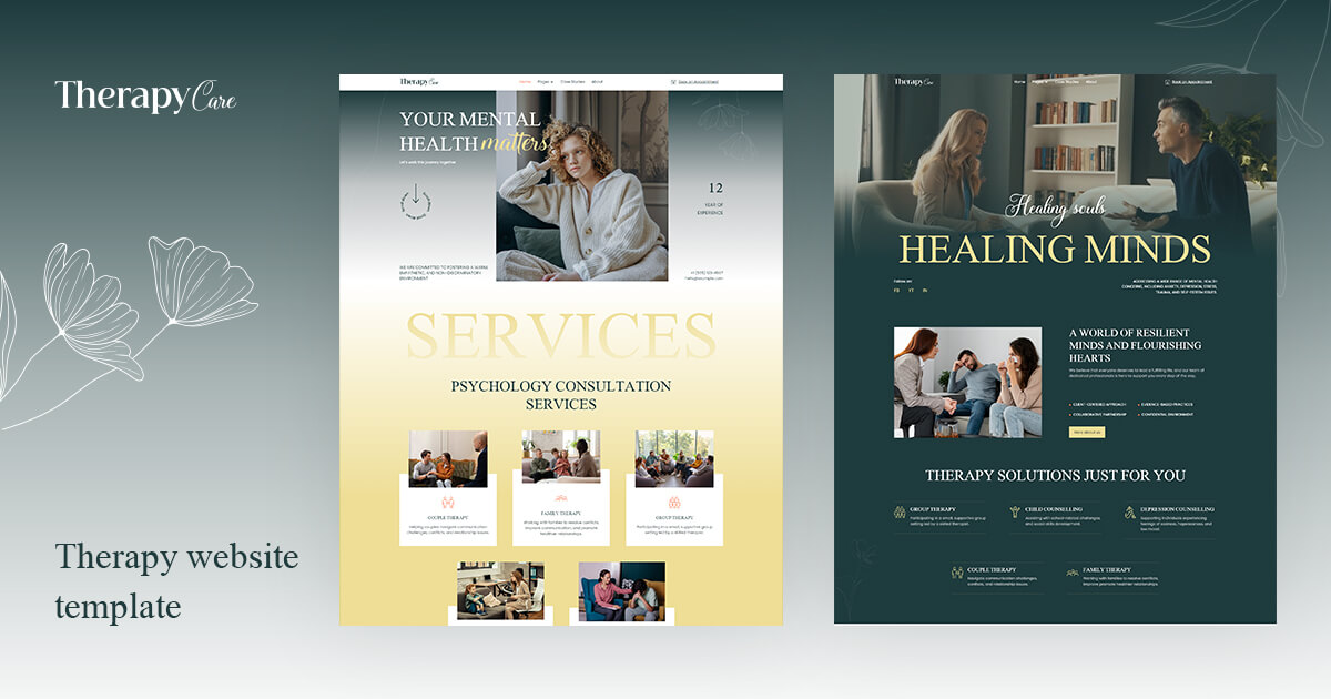 About | Therapy Care - Webflow HTML website template