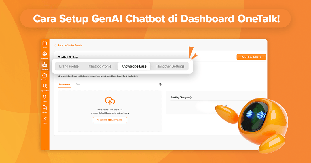 Tutorial Cara Setup GenAI Chatbot di Dashboard OneTalk!