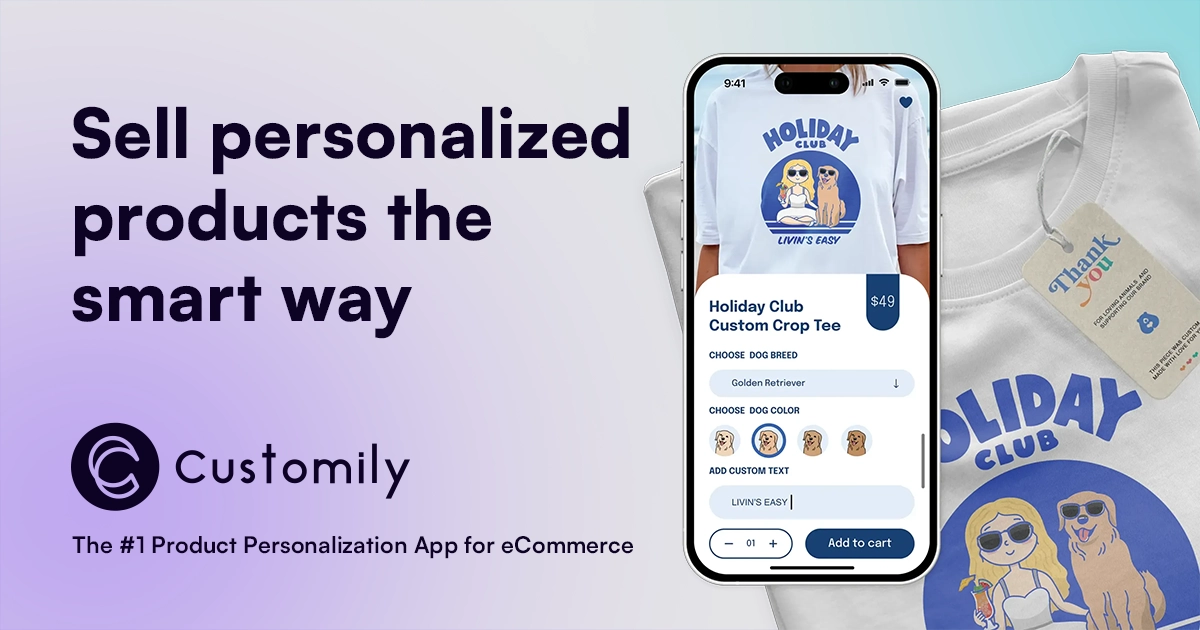Customily Product Personalizer | Customization Software