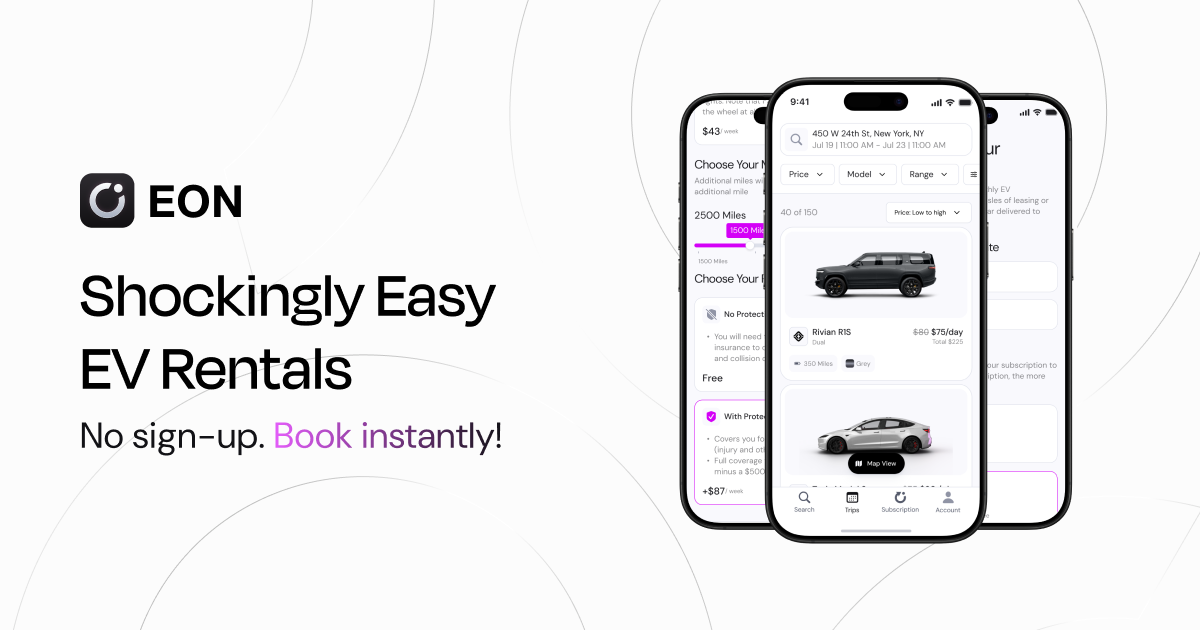 Electric Car Rentals & EV Car Hire | All Tesla Models