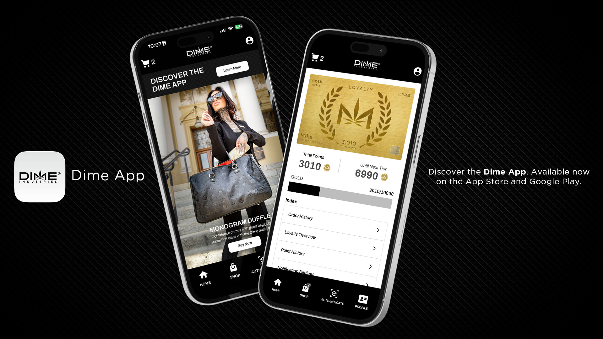 Introducing the DIME App: Rewards, Authentication, and Warranty All In One Place