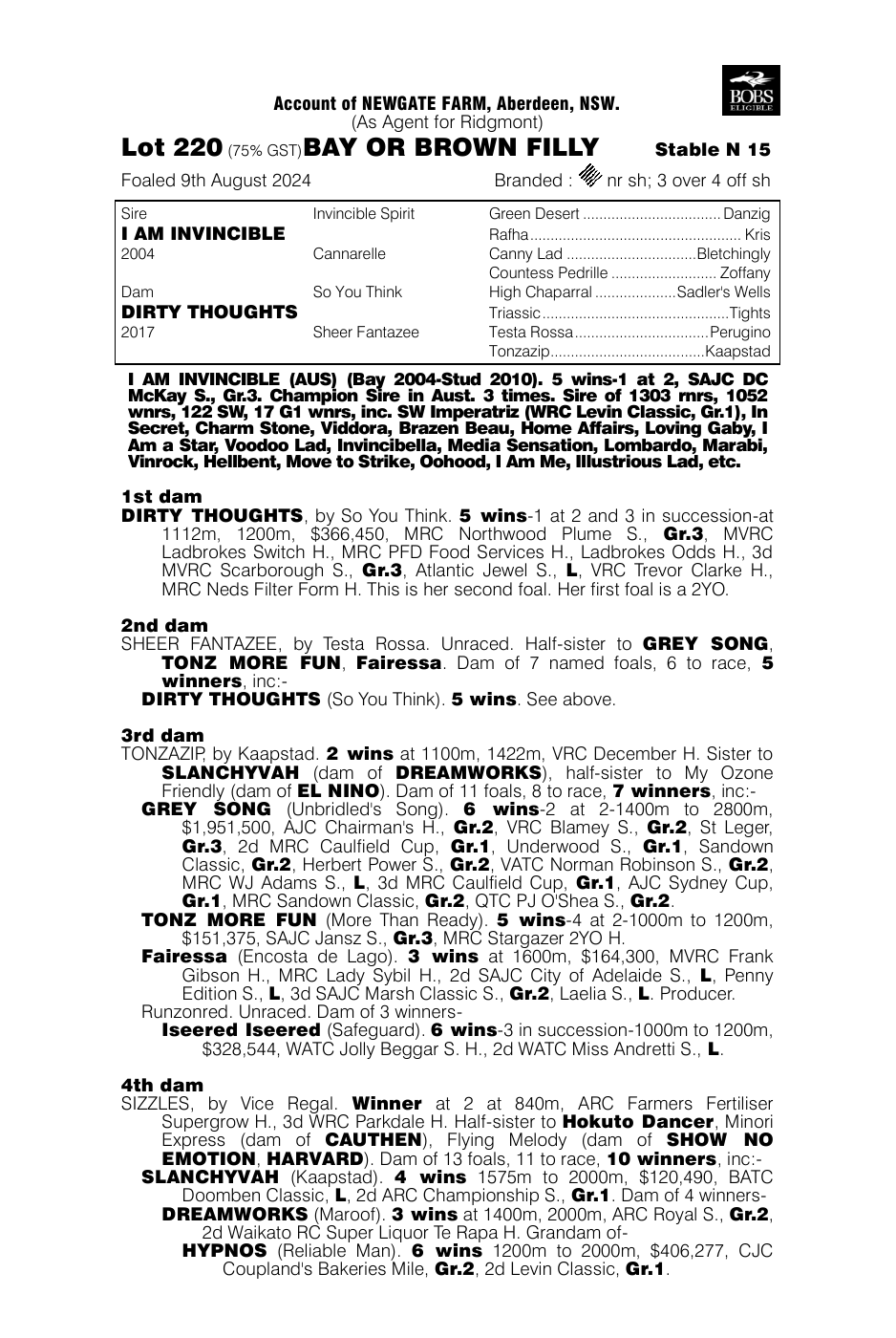 I Am Invincible x Dirty Thoughts