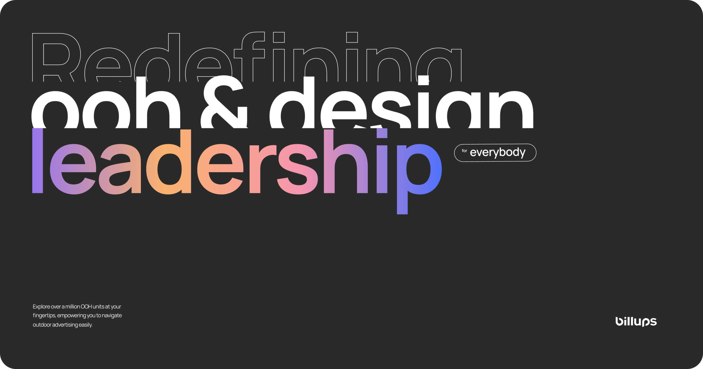 billups | Global Out-of-Home Advertising & Media Solutions