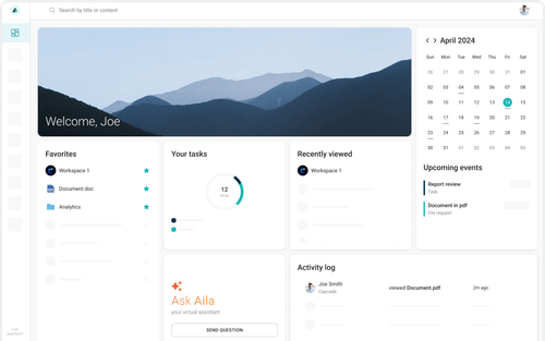 B2B Collaboration Software & Secure Document Sharing - Capcade