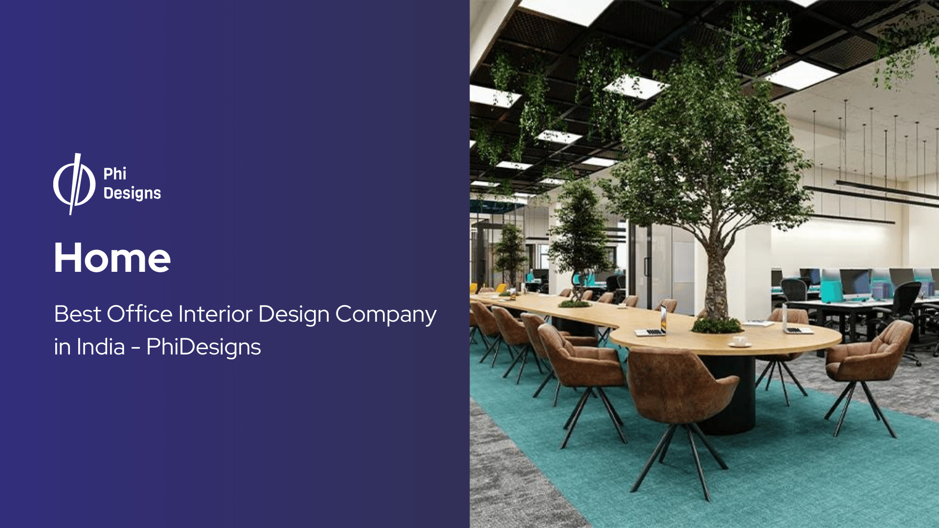 Premium Office Interior Design Services in India - PhiDesigns