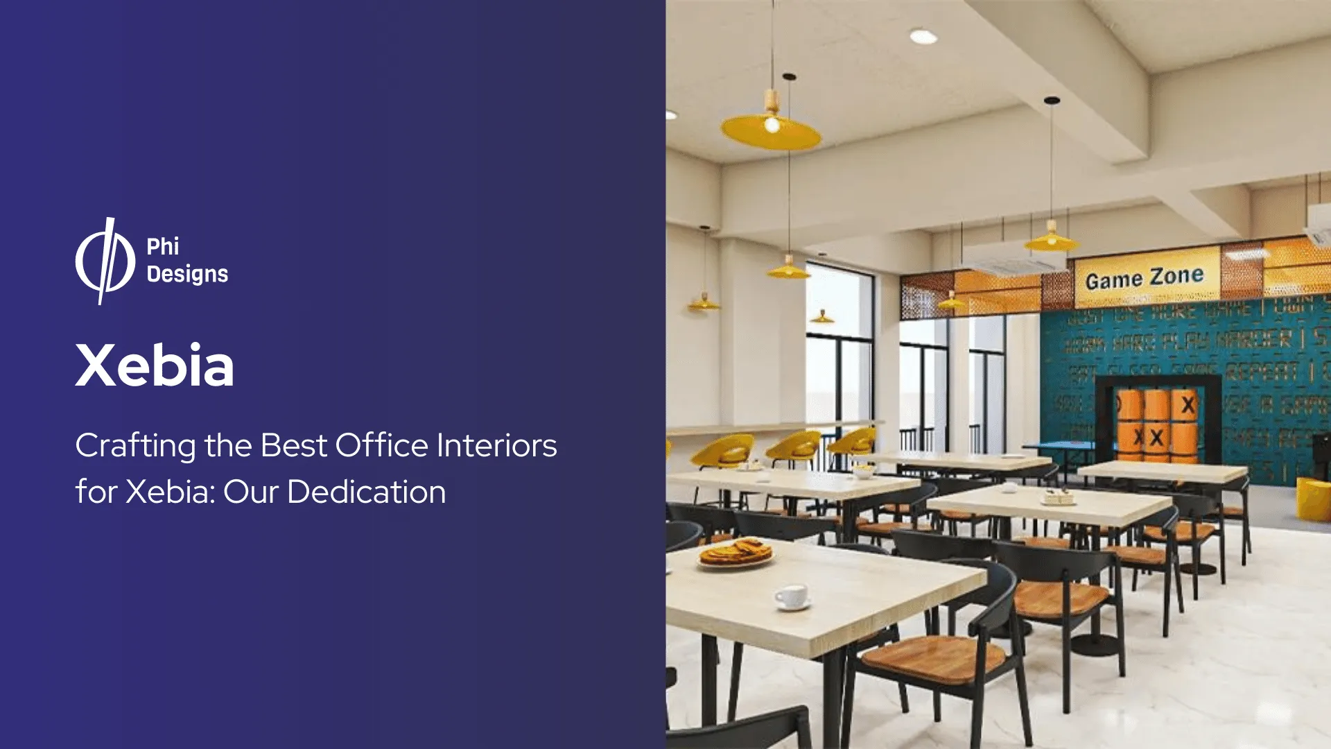 Crafting the Best Office Interiors for Xebia: Our Dedication