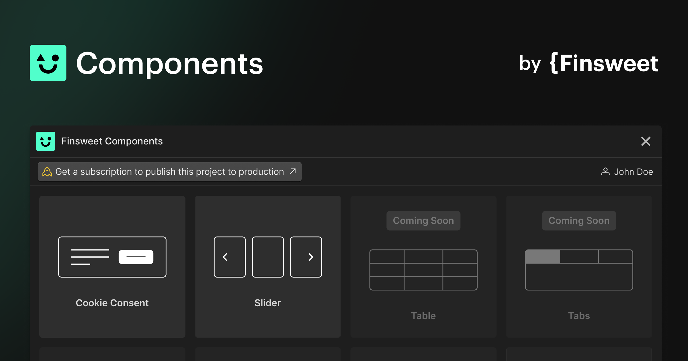 Build Complex Webflow Components - Finsweet Components