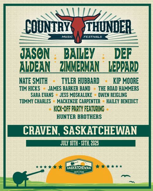 Sunfest Country Music Festival in Lake Cowichan, BC | Front Gate Tickets