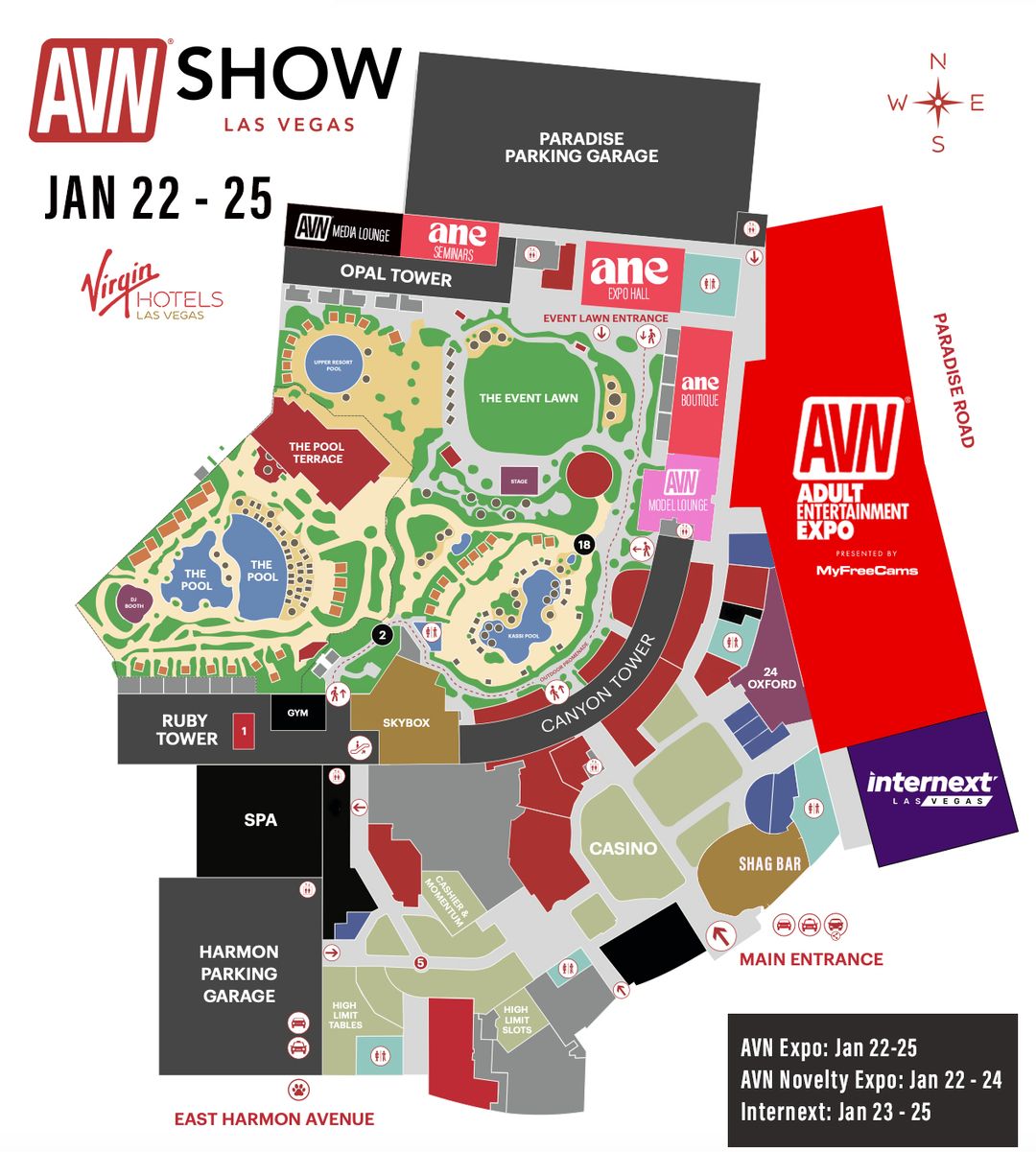 SHOW MAP