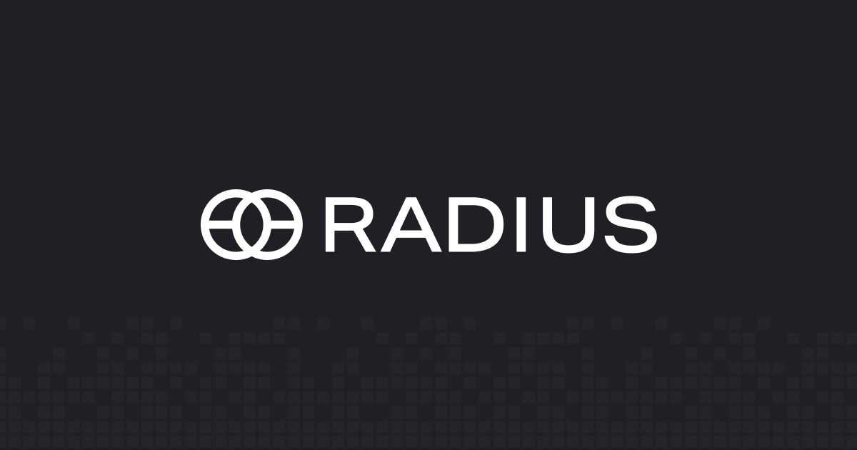 Radius | Transaction processing at the speed of the AI economy