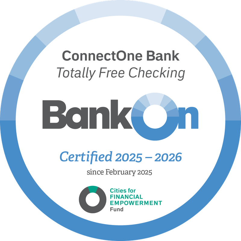 ConnectOne Bank | Personal Checking Accounts