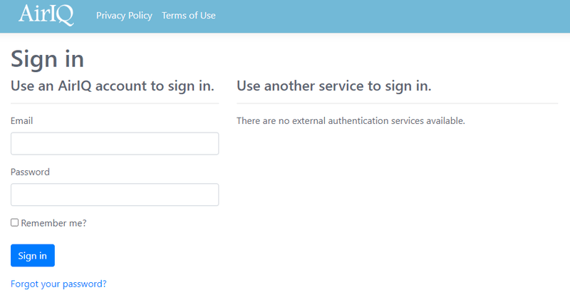 AirIQ - Fleet Software