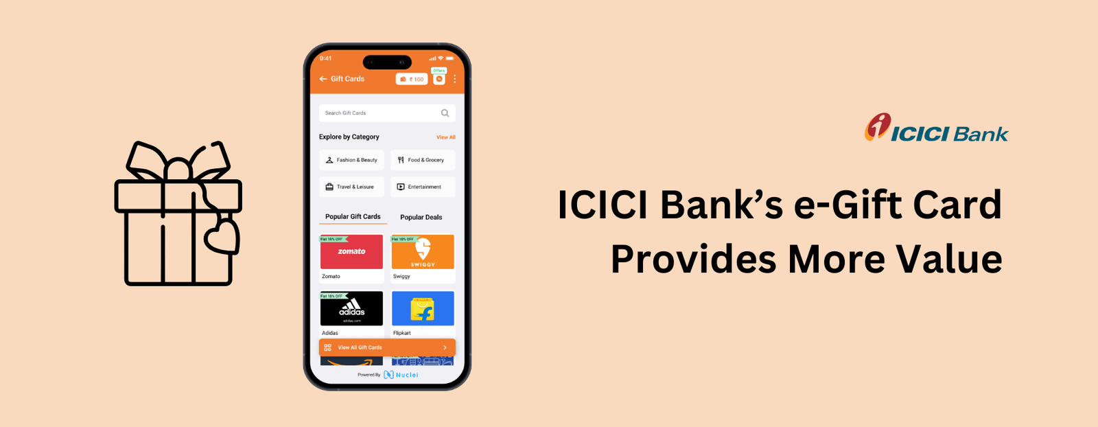 How ICICI Bank’s e-Gift Cards Provide More Value | Nuclei