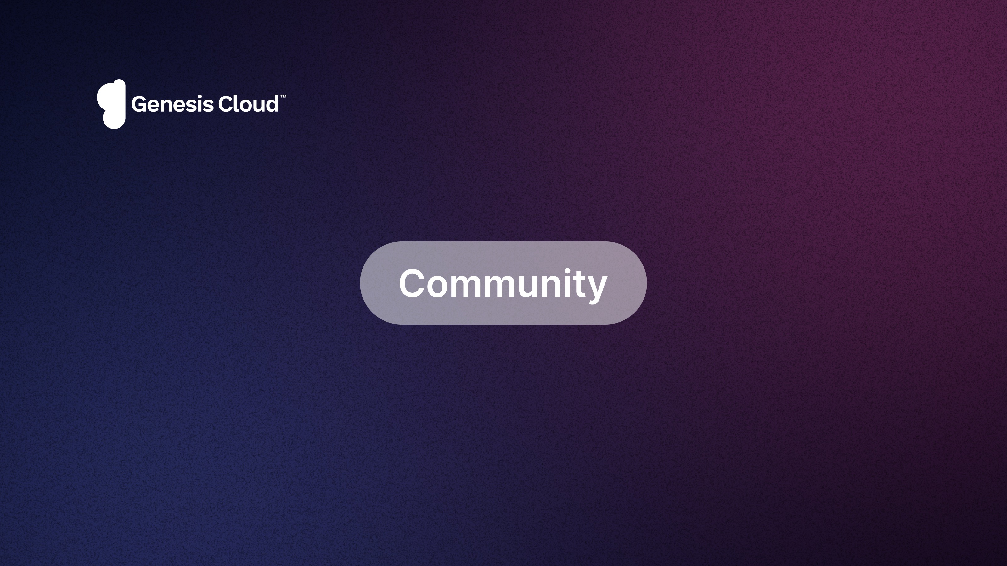 Blog & News | Genesis Cloud