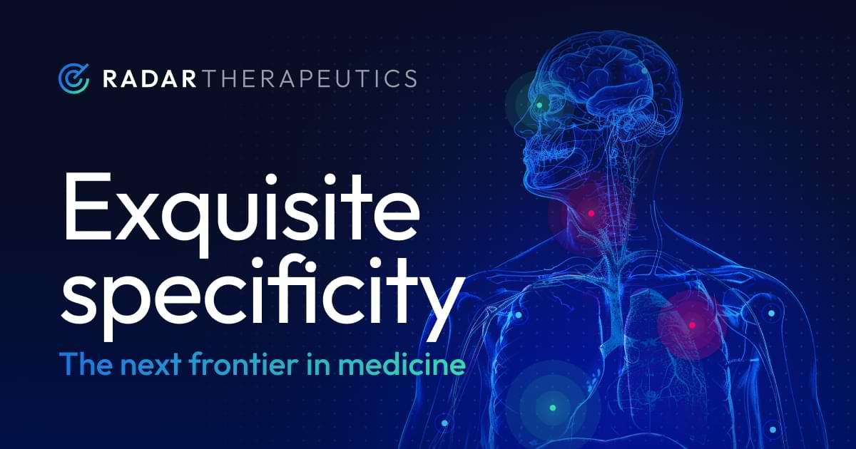 Radar Tx · The next frontier in medicine