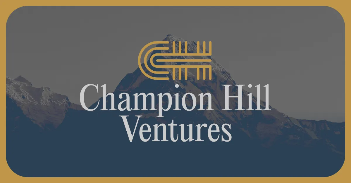 Home | Champion Hill Ventures