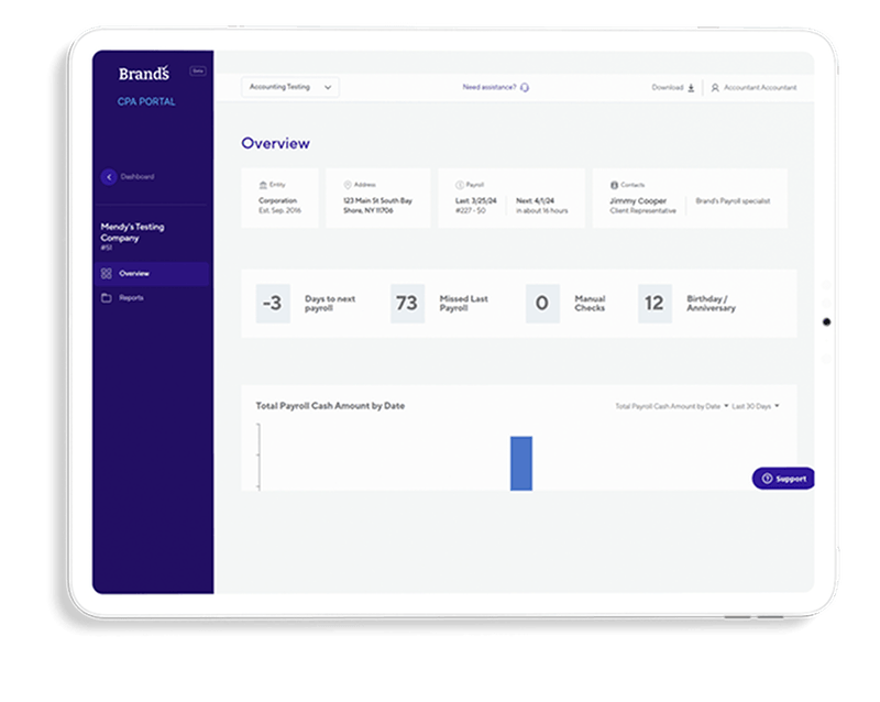 Paydeck Portal for Payroll & HR solution - Brand's Payroll