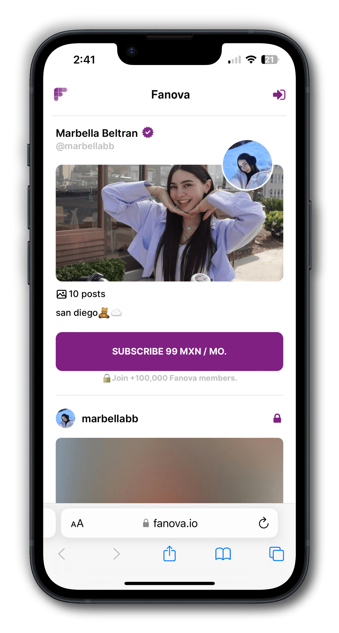 Fanova - Connect with your favorite creators