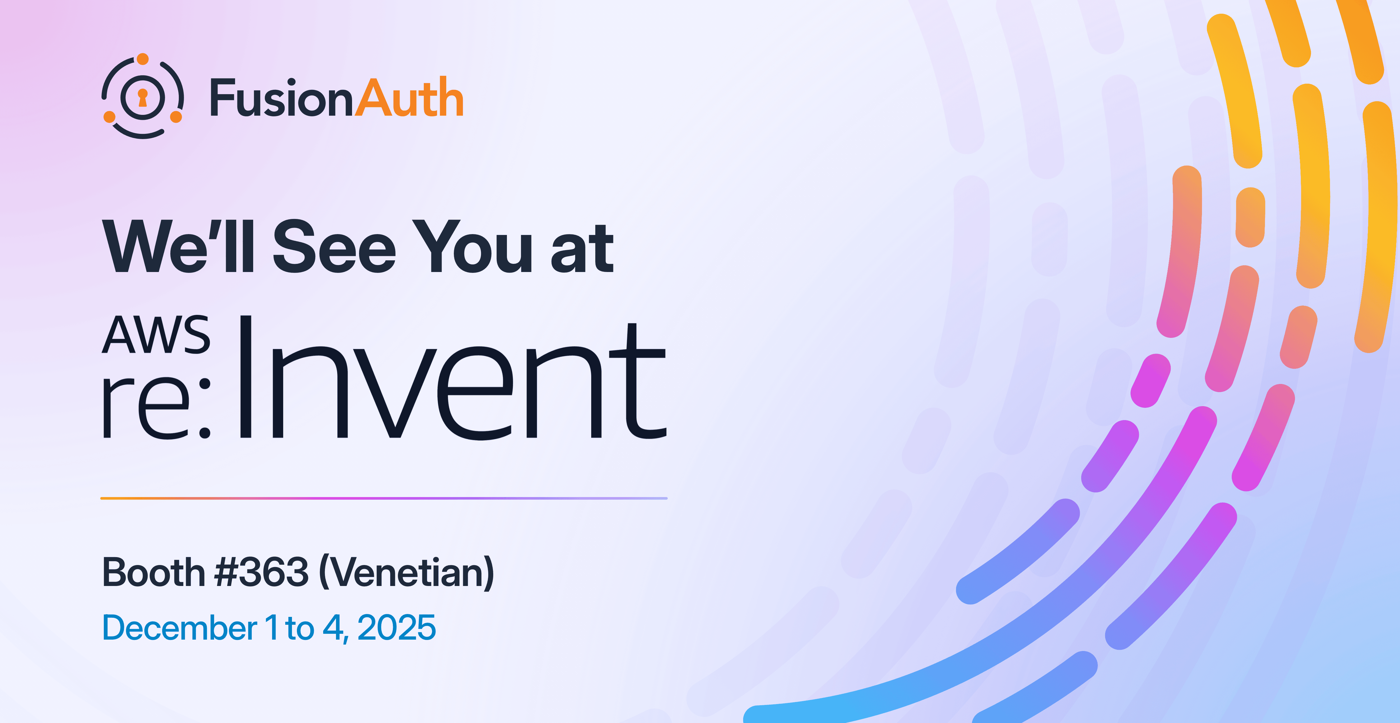 AWS re:Invent 2025 - FusionAuth