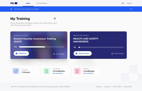 GSAT - General Security Awareness Training Course - TTC Training