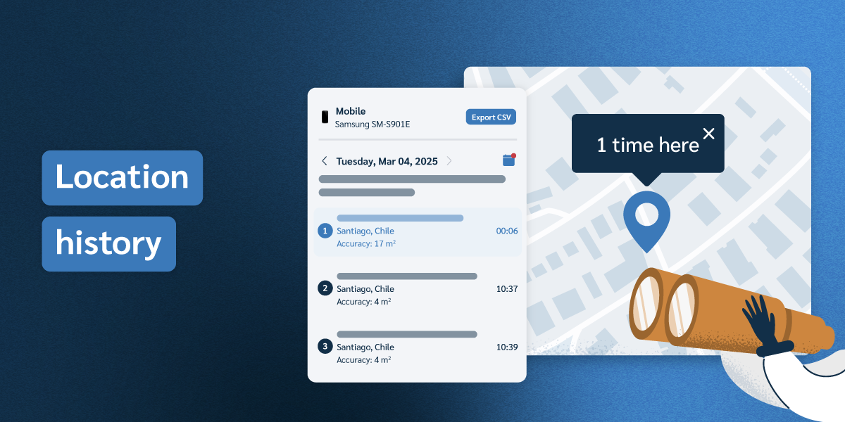 Location history - Demo
