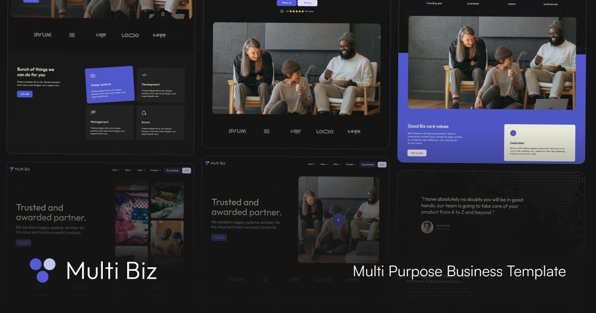 Careers | Multi Biz - Webflow Ecommerce website template