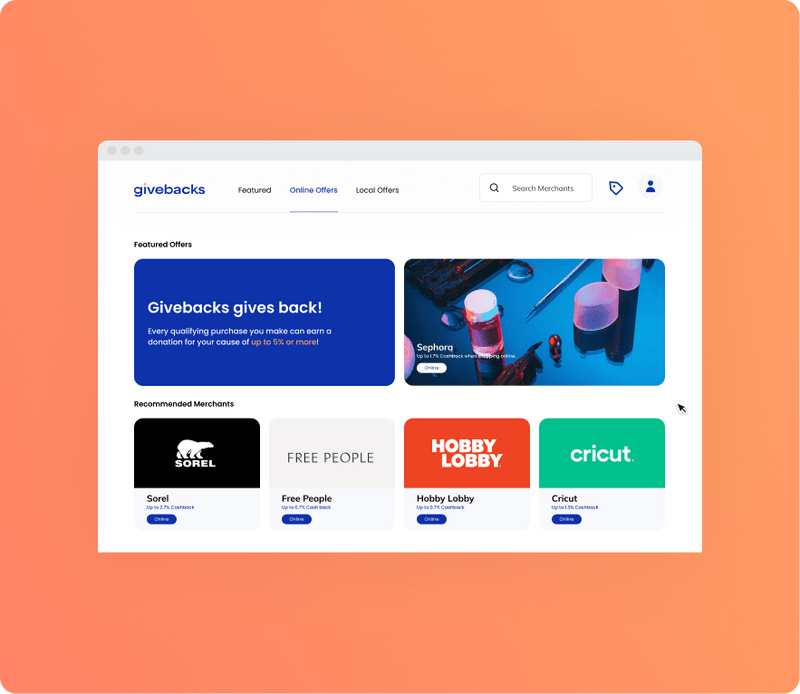 Givebacks Rewards: How it works