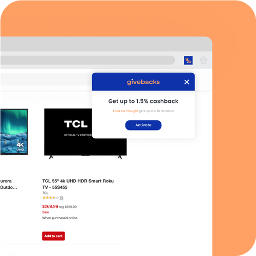 Givebacks – Support the causes you care about