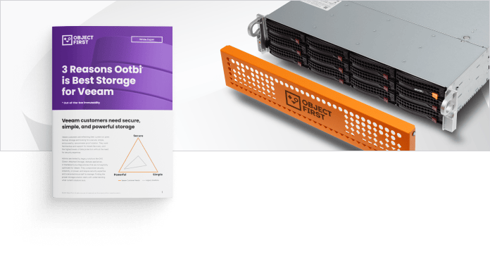 3 Reasons Ootbi is Best Storage for Veeam | Object First
