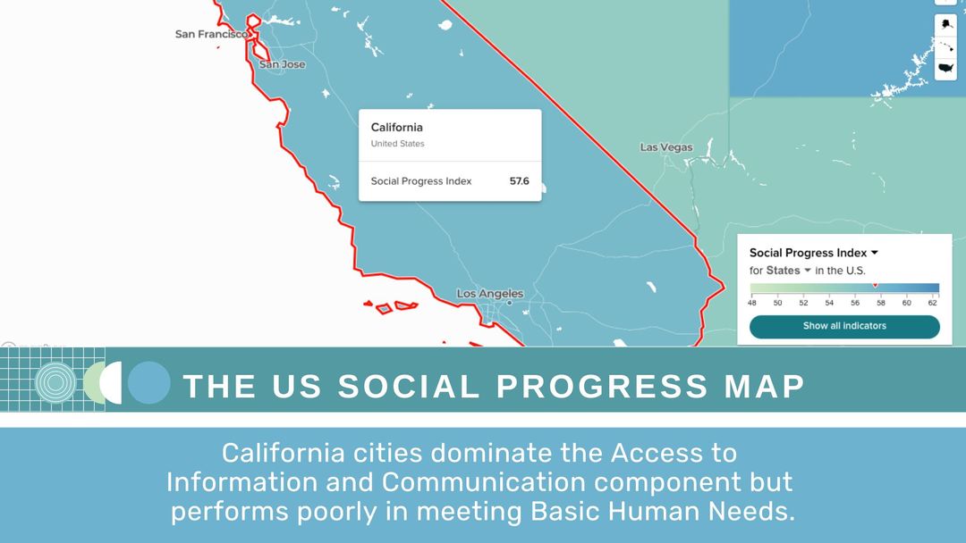 US Social Progress Map