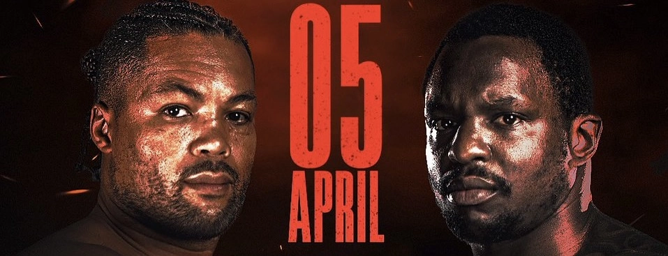 Dillian Whyte vs. Joe Joyce Set for April 5 in Manchester
