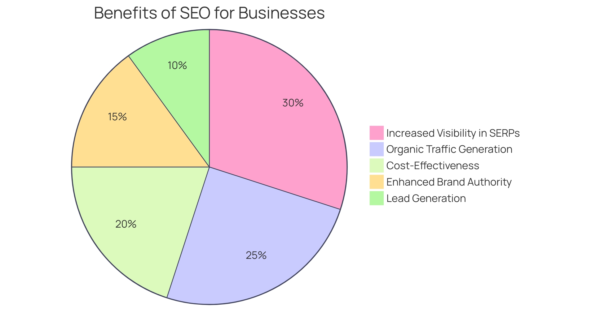 Distribution of SEO Benefits for Businesses