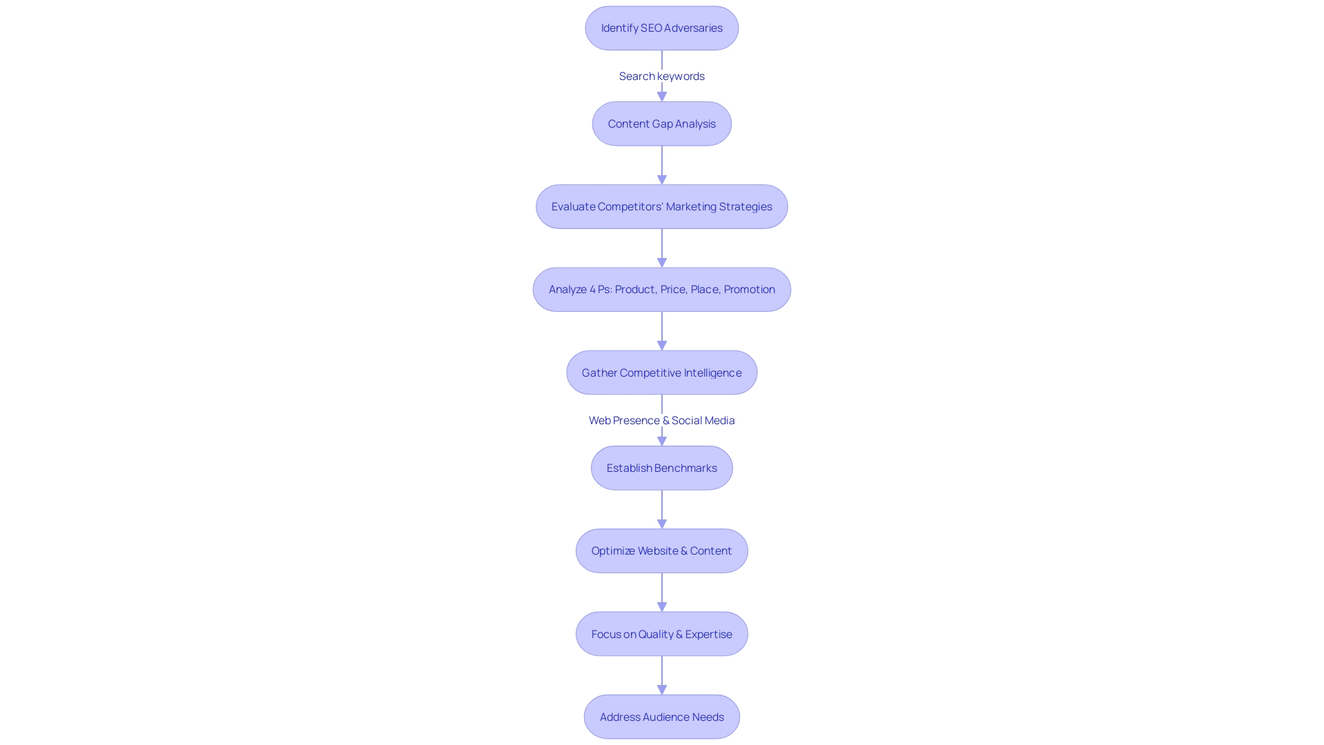 SEO Competitor Analysis Process