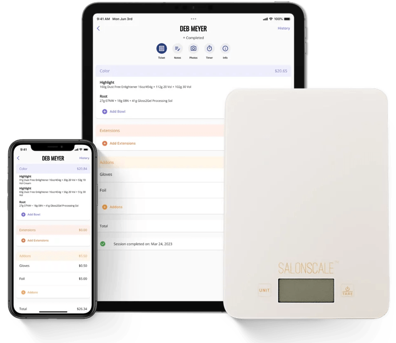 Salon Backbar Management App - SalonScale