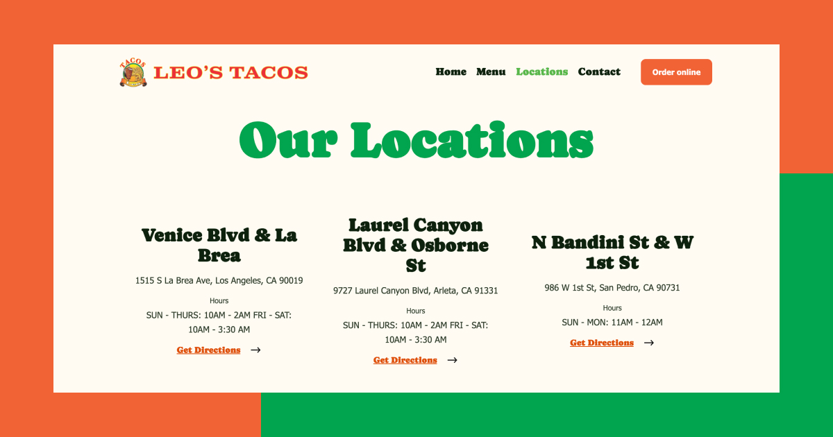Locations